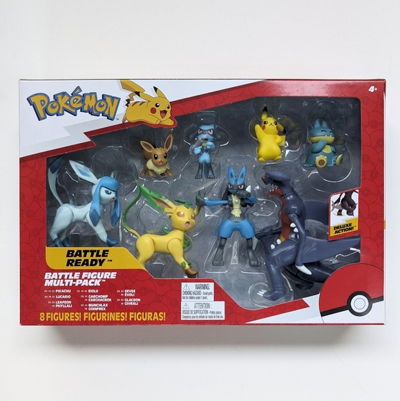 Pokemon | Toys | Pokemon Battle Ready Battle Figure Multipack 8 Figures ...